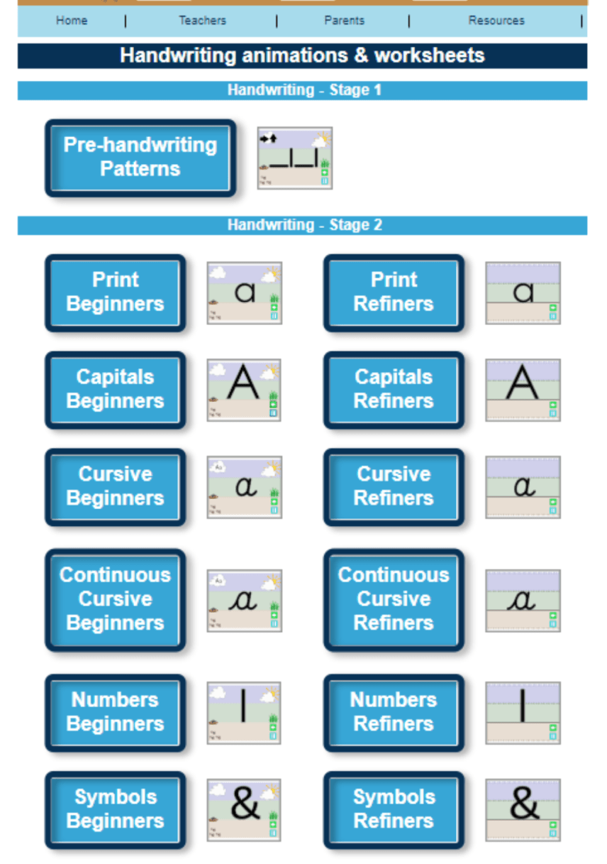 The Second Stage to Handwriting Success – Single Letter Formation