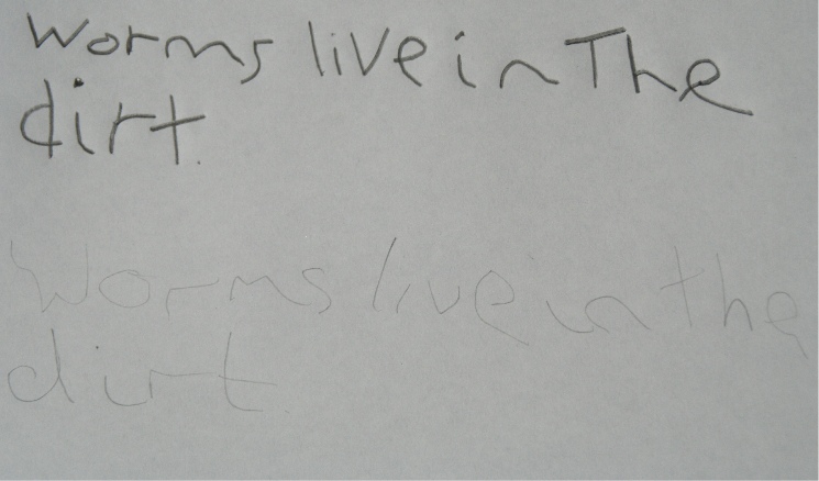 The teaching of handwriting